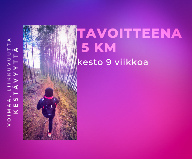 Tavoitteena 5 Km Nonstoppi